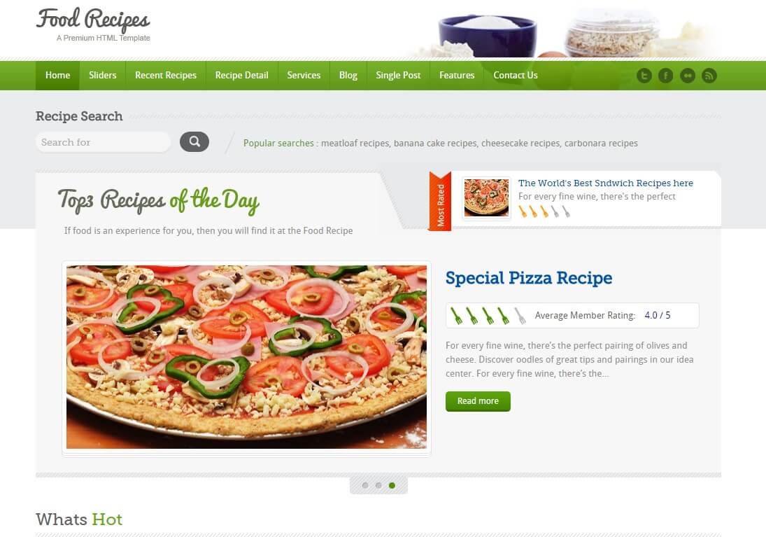 The Top 5 Free WordPress Themes for Your Food Blog | Miss How To Start ...